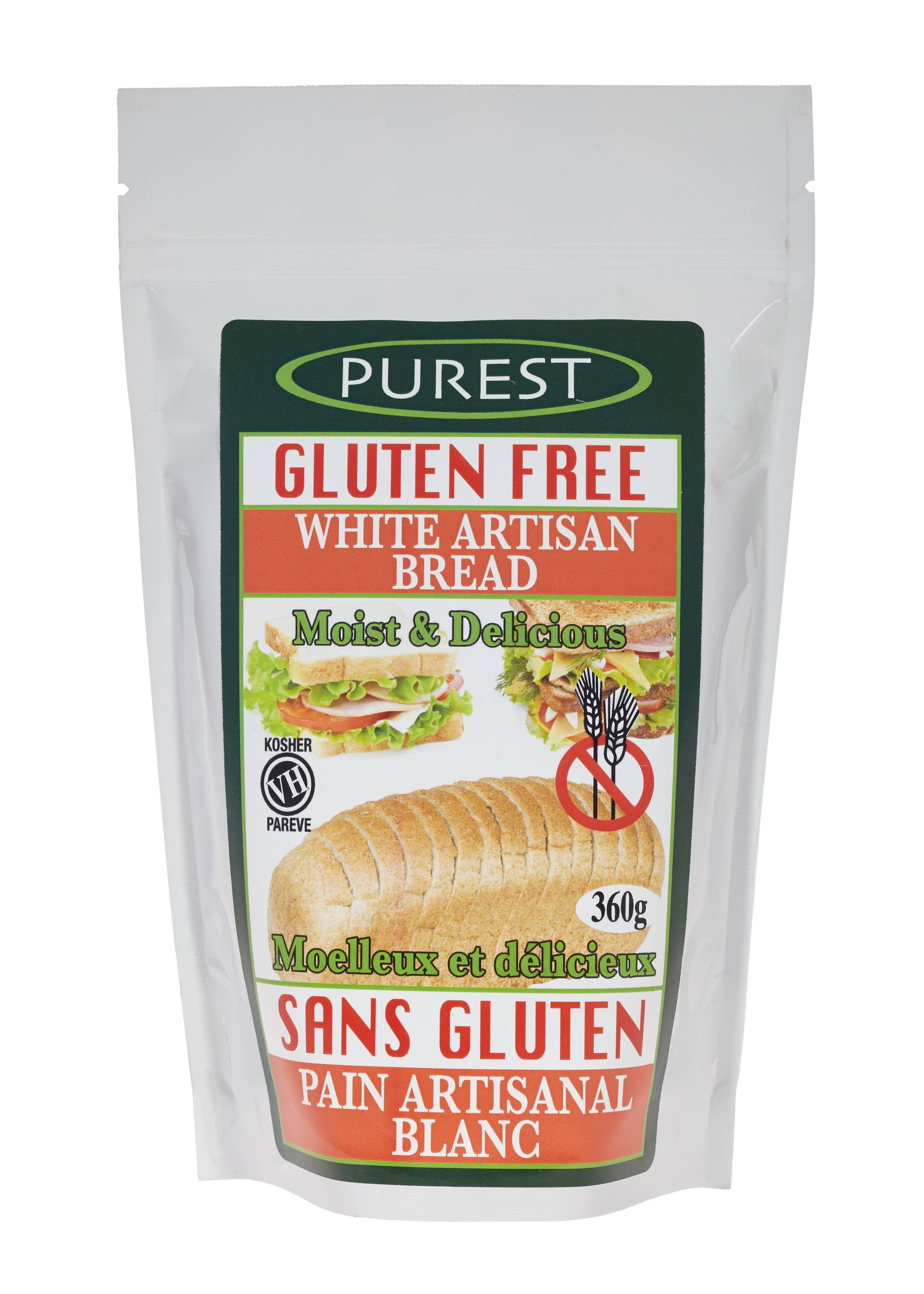 Artisan White Bread Mix Purest Gf